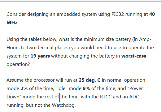 Solved Consider designing an embedded system using PIC32 | Chegg.com