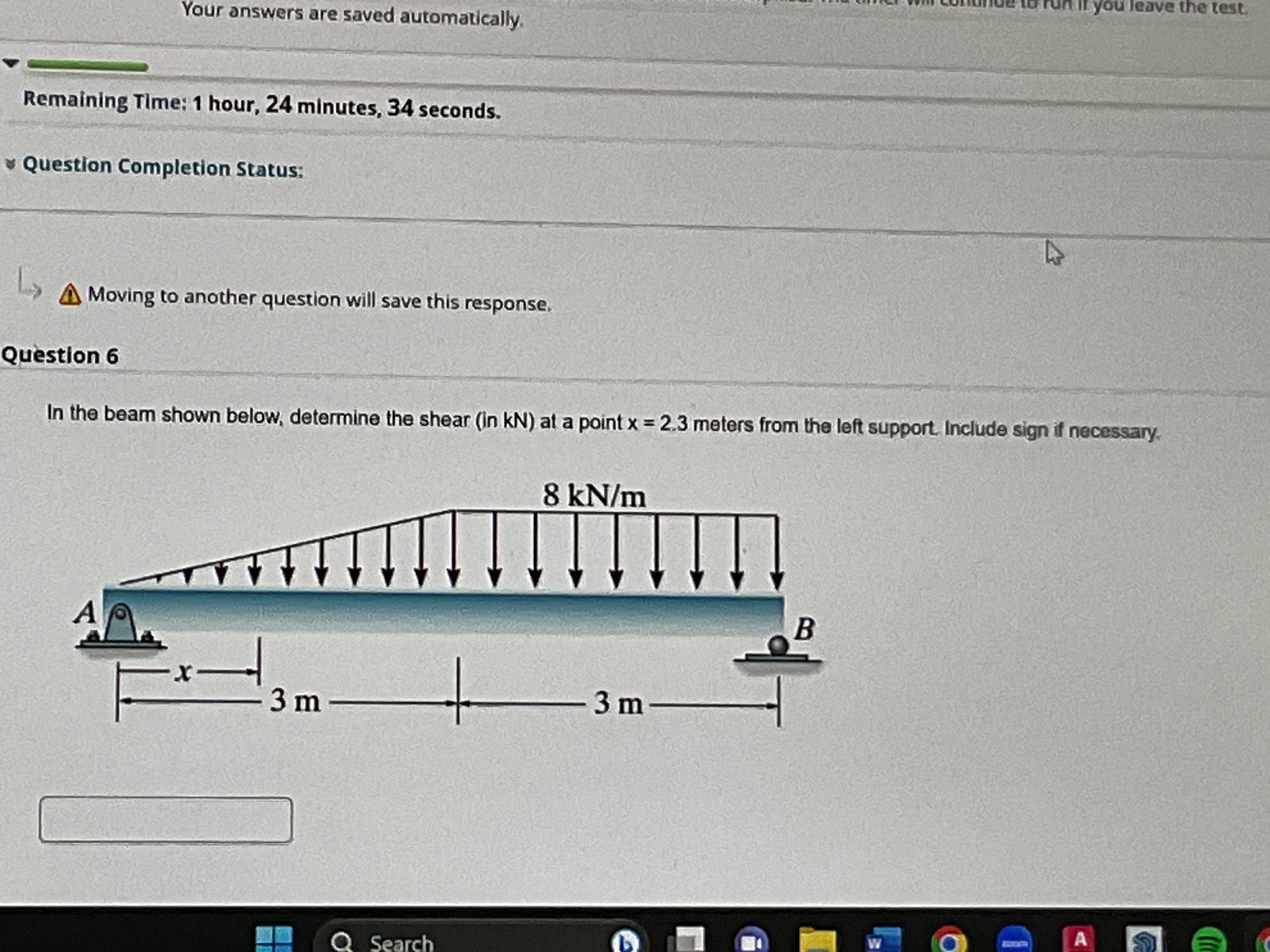 Solved Your answers are saved automatically. Remaining Time: | Chegg.com