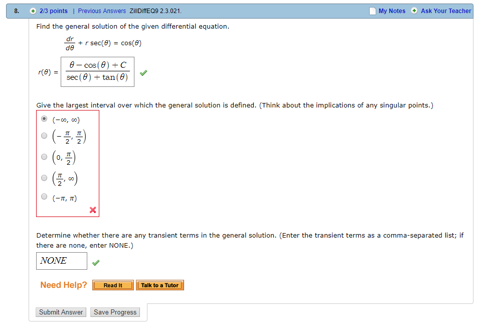 Solved * Find the general solution of the given differential | Chegg.com