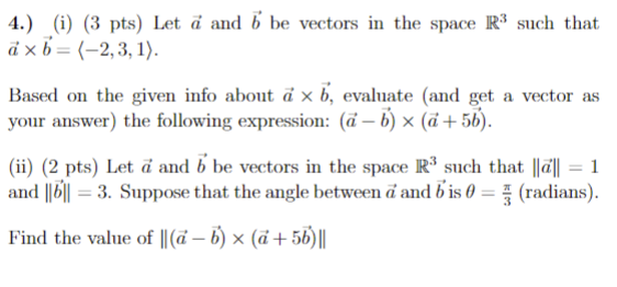 Solved 5.) (4 pts) Consider the the lines 4x+1=1y−3=2z−1 | Chegg.com