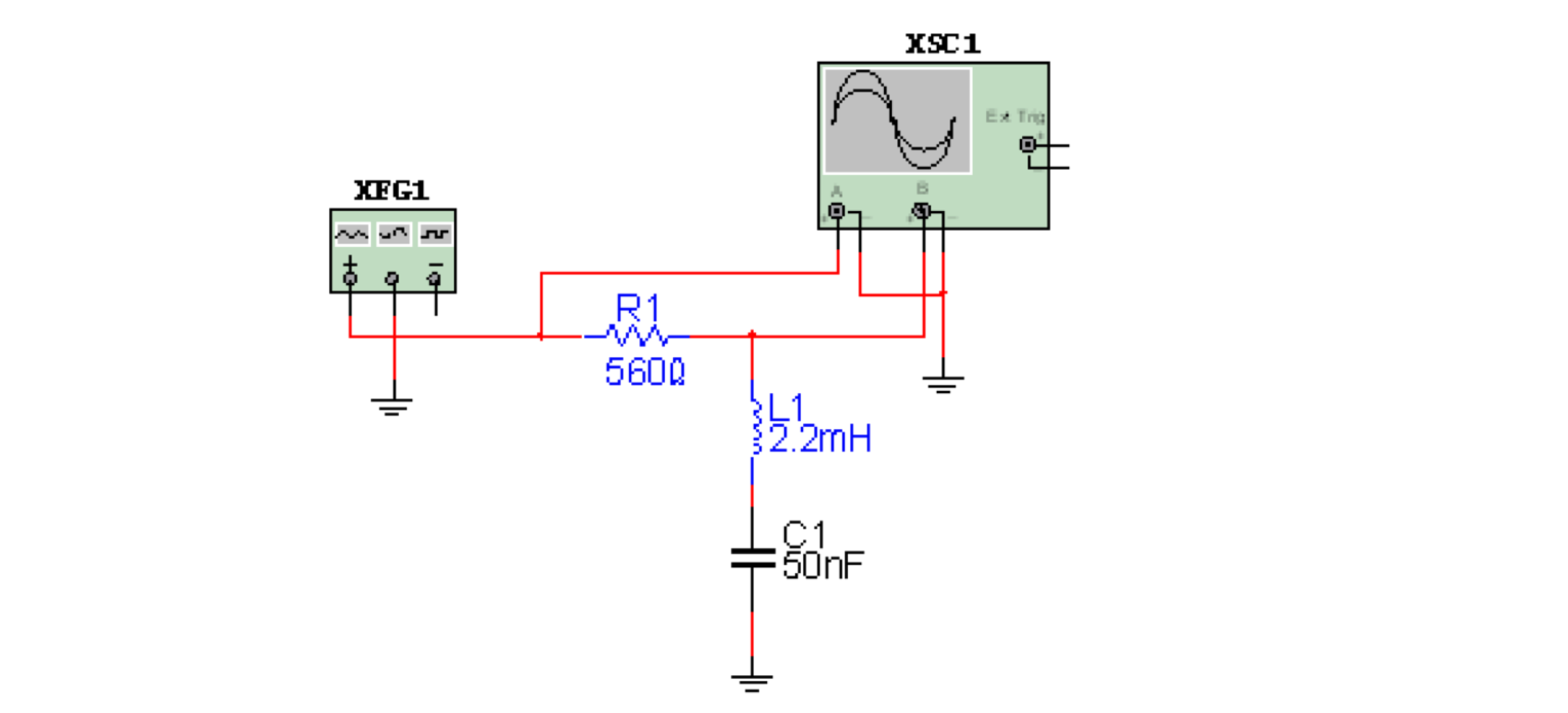 Solved Simulate in Multisim the Tank circuit only this time | Chegg.com