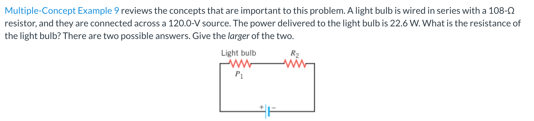Solved Multiple-Concept Example 9 reviews the concepts that | Chegg.com