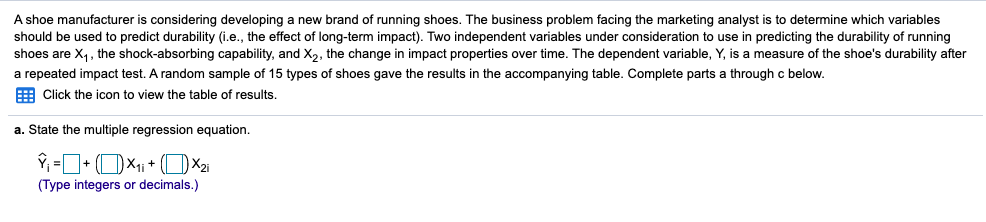 Solved Variable INTERCEPT X1 Coefficients -0.06172 0.77184 | Chegg.com