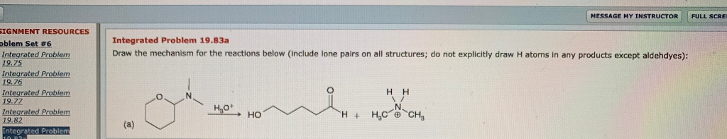 Solved MESSAGE MY INSTRUCTOR FULL SCRE IGNMENT RESOURCES | Chegg.com