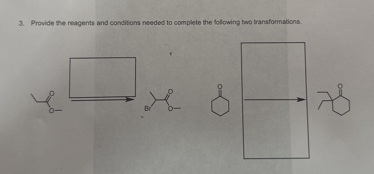 Solved Provide the reagents and conditions needed to | Chegg.com
