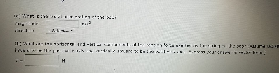 Solved Instead of moving back and forth, a conical pendulum | Chegg.com