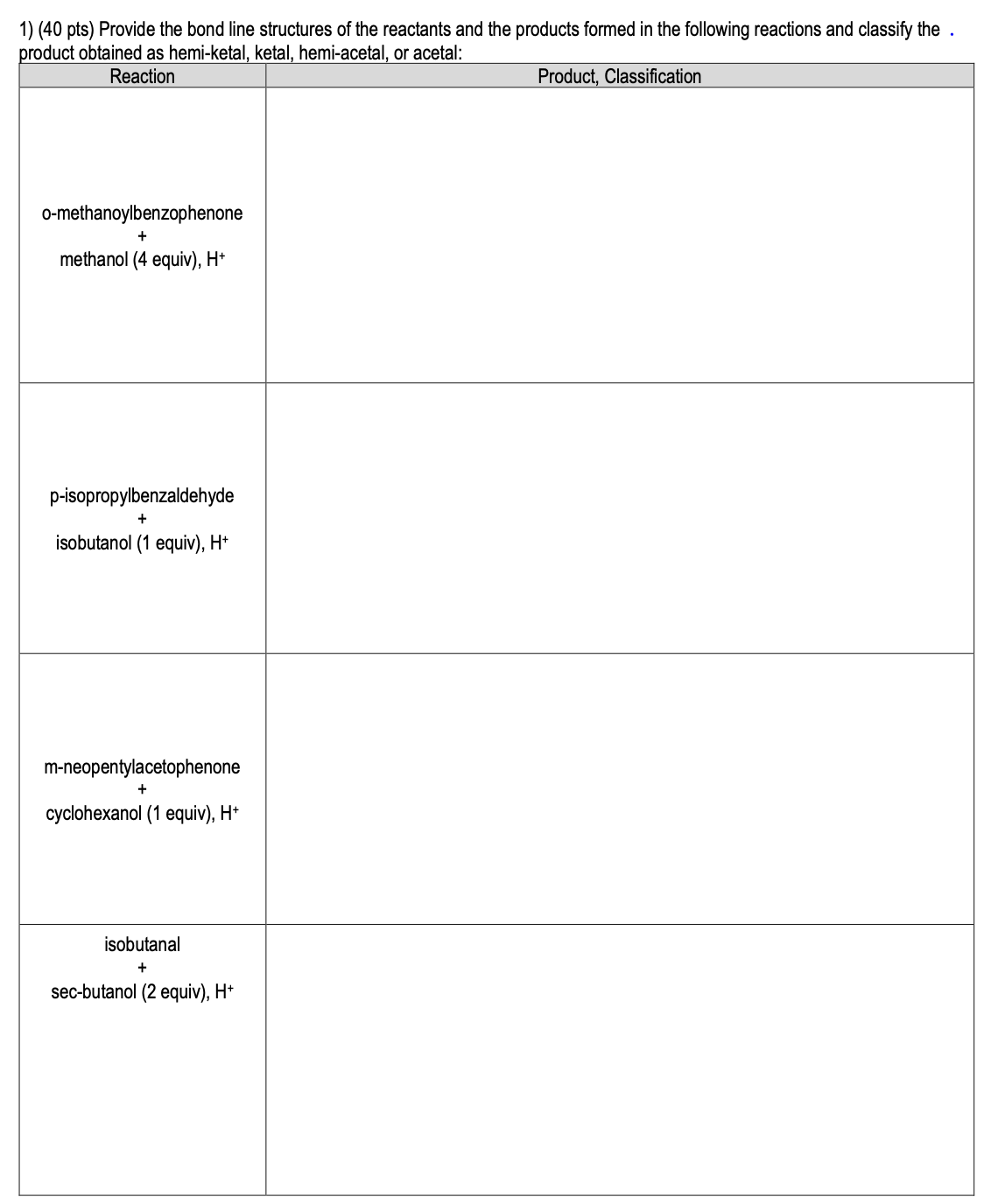 Solved Provide the bond line structures of the reactants and | Chegg.com