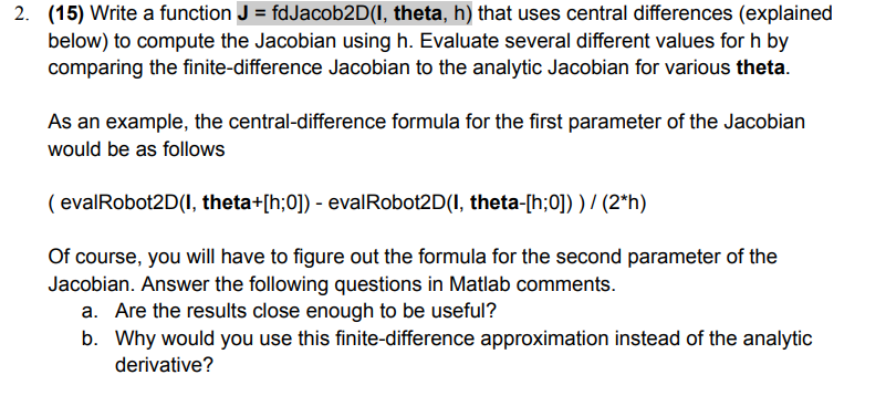 Given a manipulator or a kinematic chain (a set of | Chegg.com