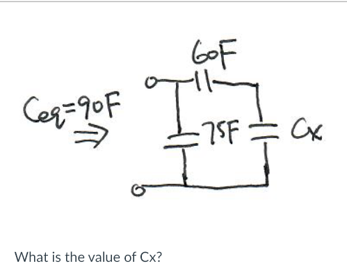 Solved What is the value of Cx ? | Chegg.com