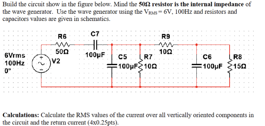 Solved Build the circuit show in the figure below. Mind the | Chegg.com
