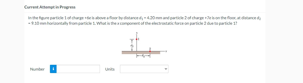 Solved Current Attempt in ProgressIn the figure particle 1 | Chegg.com