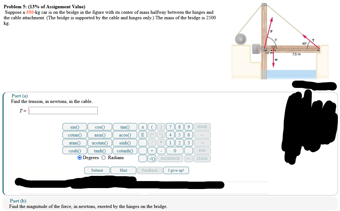 Solved Problem 5: ( 13% ﻿of Assignment Value)Suppose a | Chegg.com