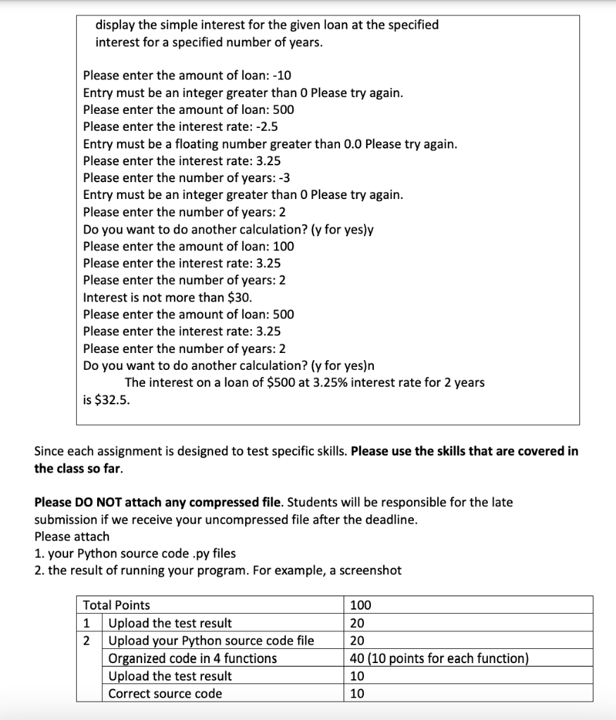 Solved Requirements 1. Test the code in the lab2a.py, and | Chegg.com
