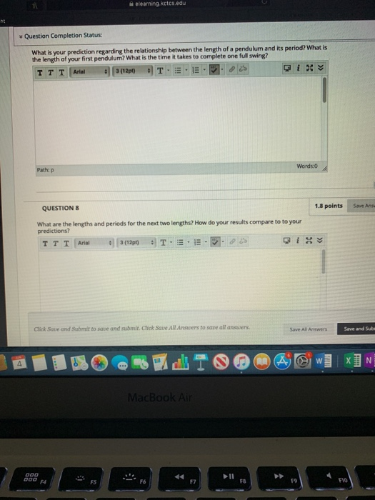 elearning kctcs.edu Question Completion Status: What | Chegg.com