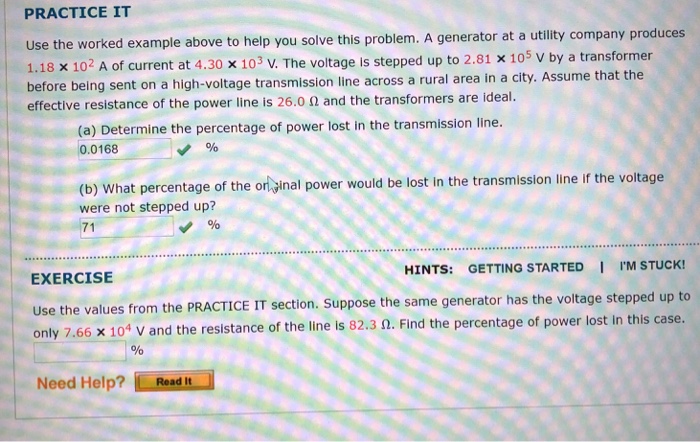Solved PRACTICE IT Use the worked example above to help you | Chegg.com