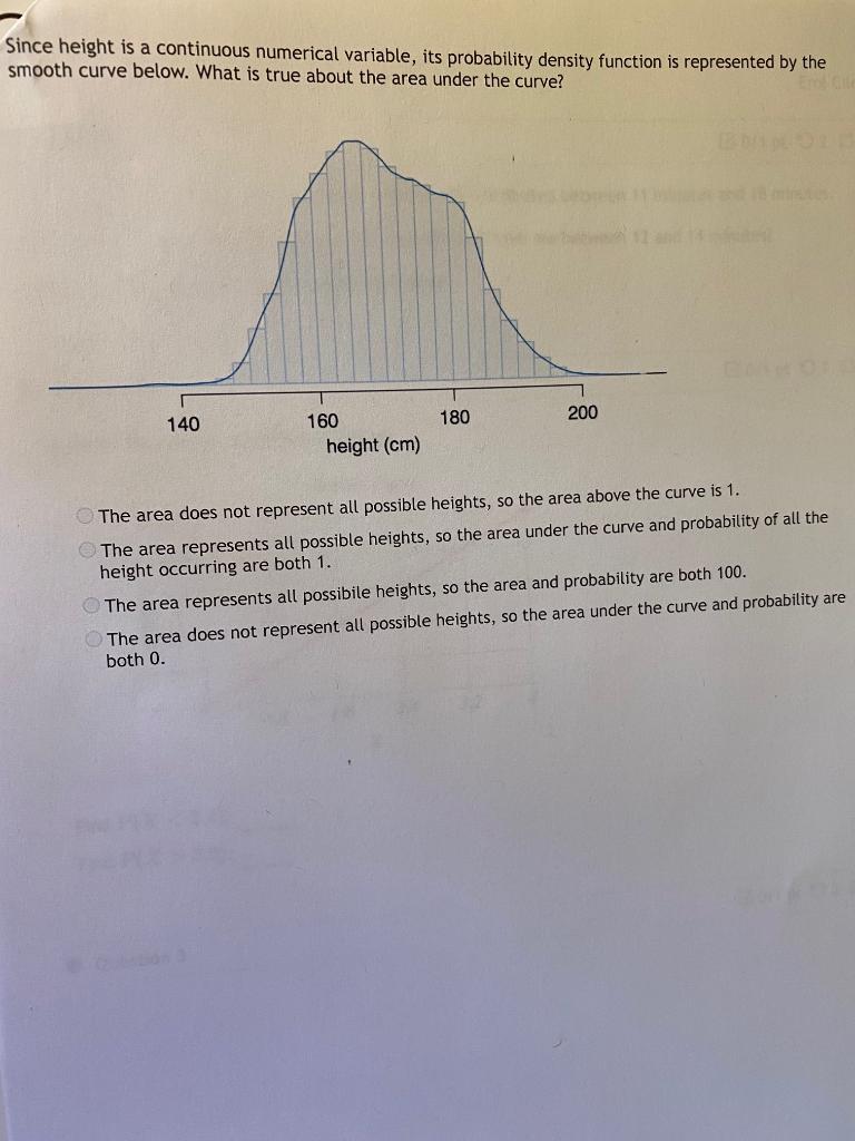 Solved Since height is a continuous numerical variable, its | Chegg.com