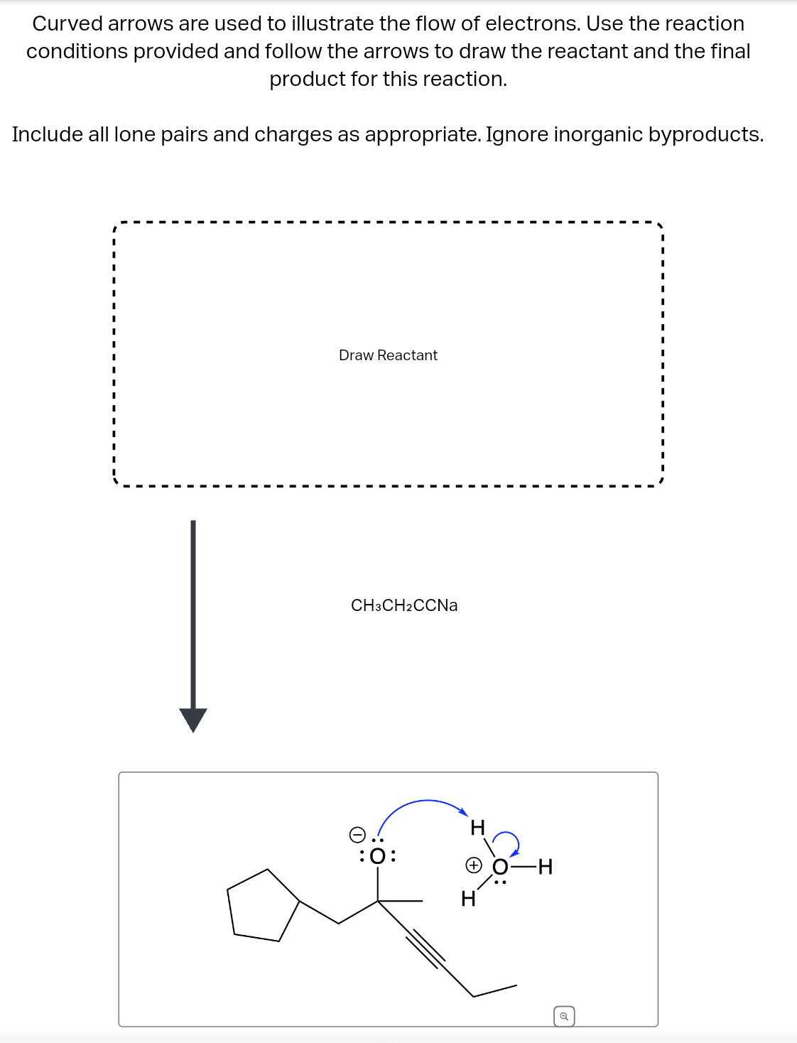 Solved H3O+Curved arrows are used to illustrate the flow of | Chegg.com