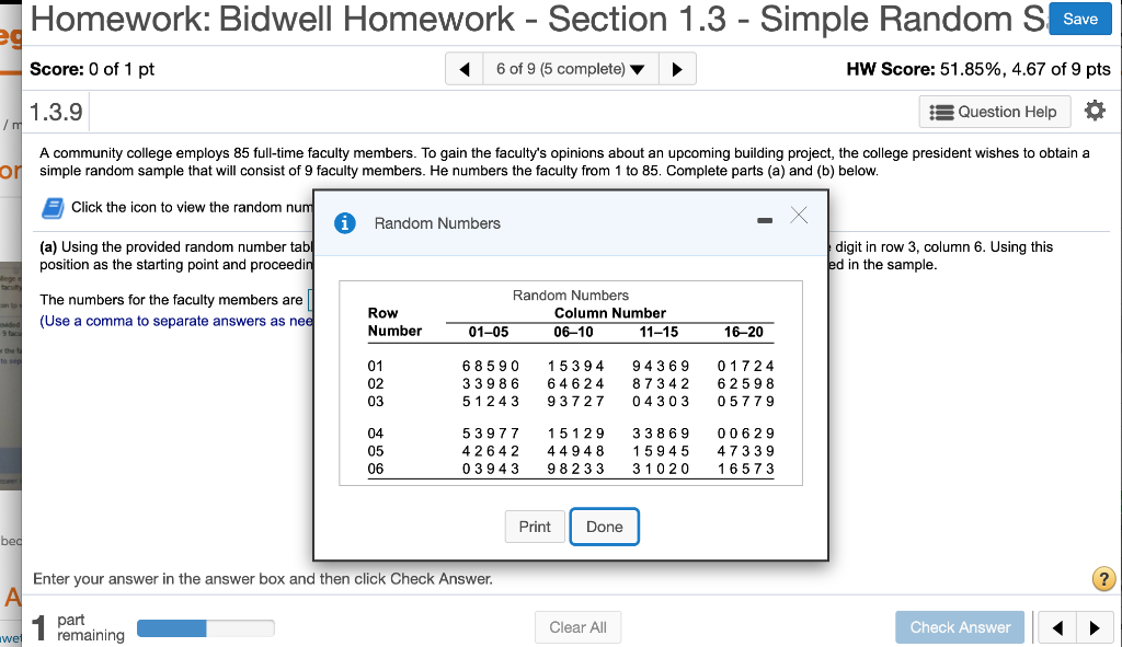 Solved 6 or g (5 complete) AW SCOre: 5T 7, 4.67 OT9 pts | Chegg.com