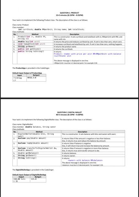 Solved QUESTION 1: PRODUCT 15+5 minutes SPM-SPM) 4 Your talk | Chegg.com