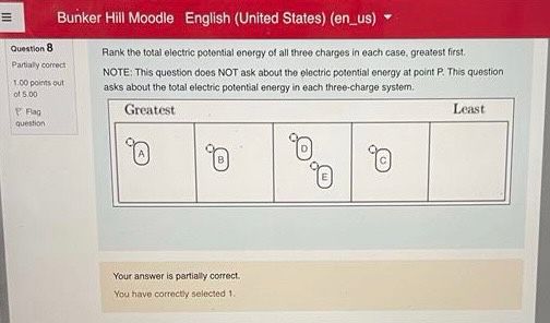 Solved In each case below, three point particles are | Chegg.com