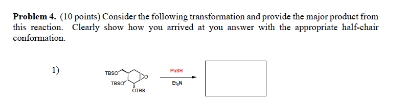 Solved Problem 4. (10 points) Consider the following | Chegg.com