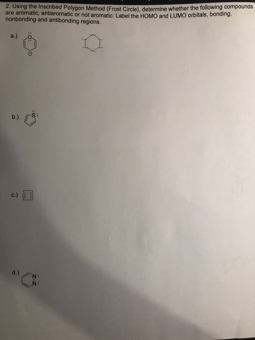 Solved 2. Using the Inscribed Polygon Method (Frost Circle), | Chegg.com