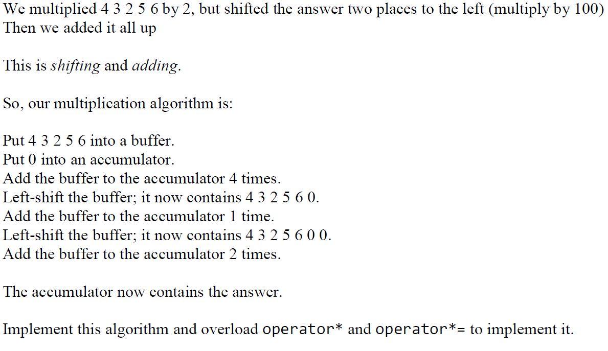 Homework Biginteger Class At This Point We Have The 