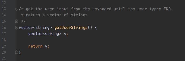 Solved Write a function that reads in input from a keyboard | Chegg.com