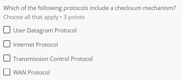 Solved A single connected TCP socket can receive data from | Chegg.com