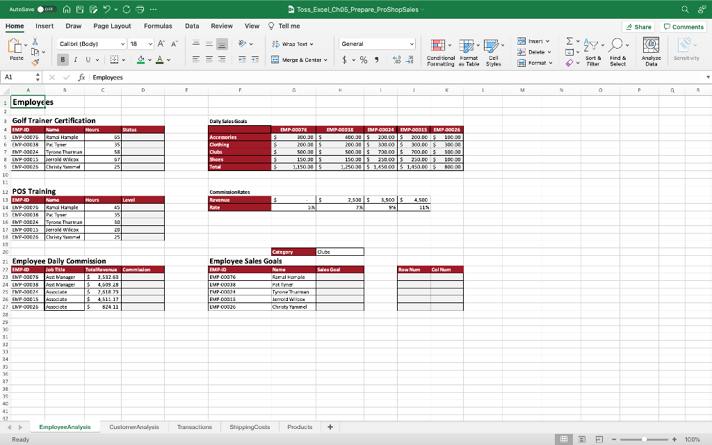 AutoSave FFA OFCO - | Chegg.com
