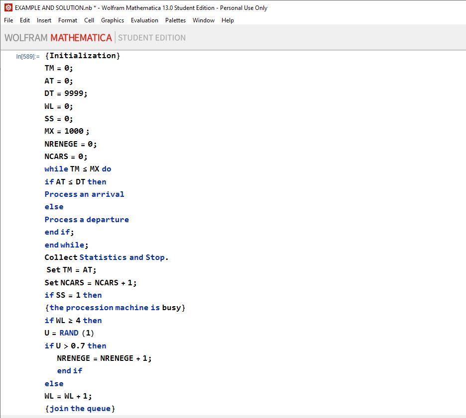 WOLFRAM MATHEMATICA PLEASE I NEED HELP IT SEEMS LIKE | Chegg.com