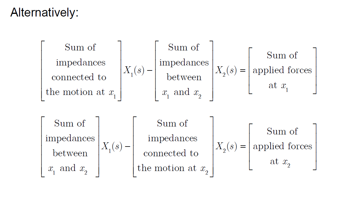Question 2: For the given translational mechanical | Chegg.com Question 2: For the given translational mechanical | Chegg.com