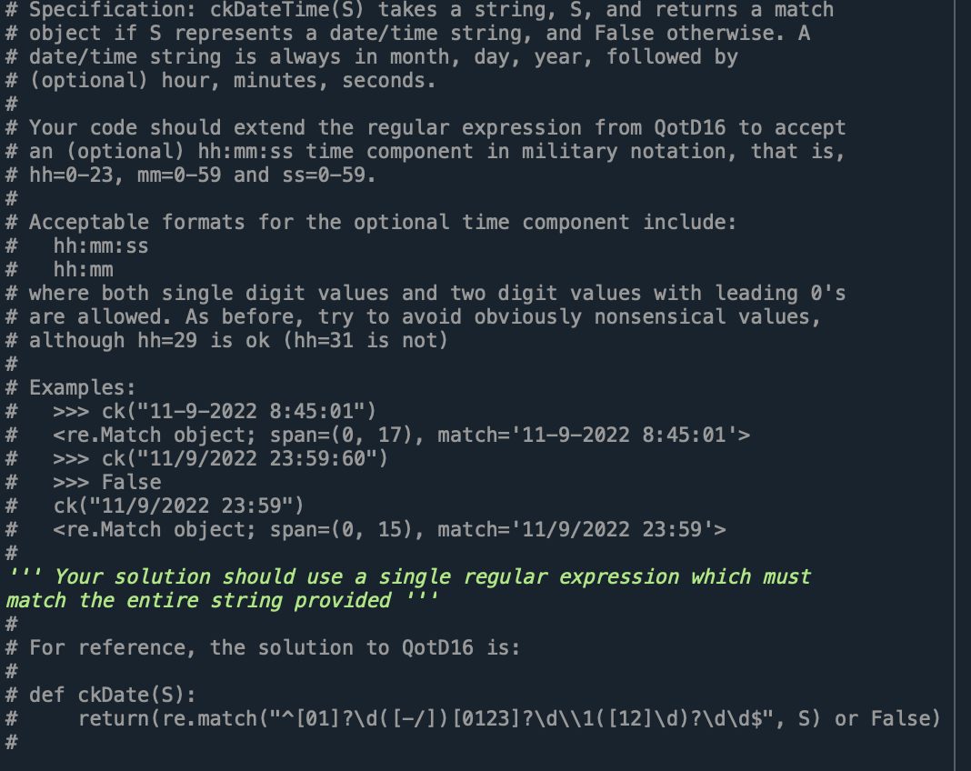 Solved I thinkI think the specification is clear enough here | Chegg.com