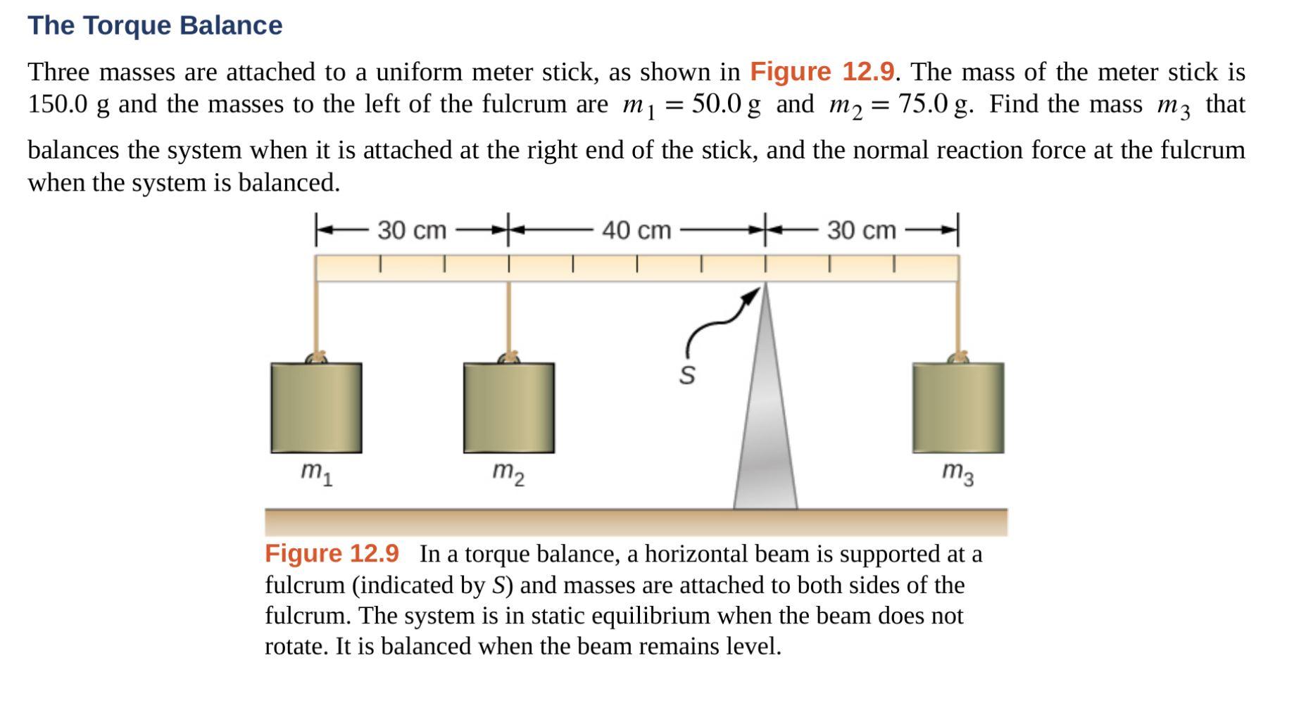 Solved Repeat using the left end of the meter stick | Chegg.com