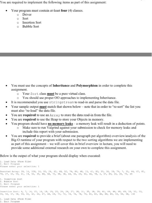 Solved This sixth and final assignment will allow you to put | Chegg.com