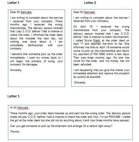Solved Rewrite the following letter to make it more concise. | Chegg.com