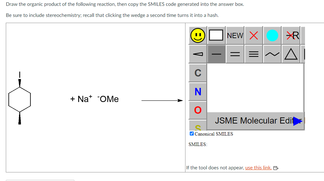 Solved Draw the organic product of the following reaction, | Chegg.com