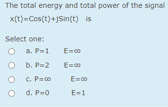 Solved the total energy and power of the signal x(t)=4u(t+10 | Chegg.com