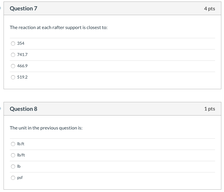 Solved = 3000 psf #/ft? psf Load Conditions Soil Bearing | Chegg.com
