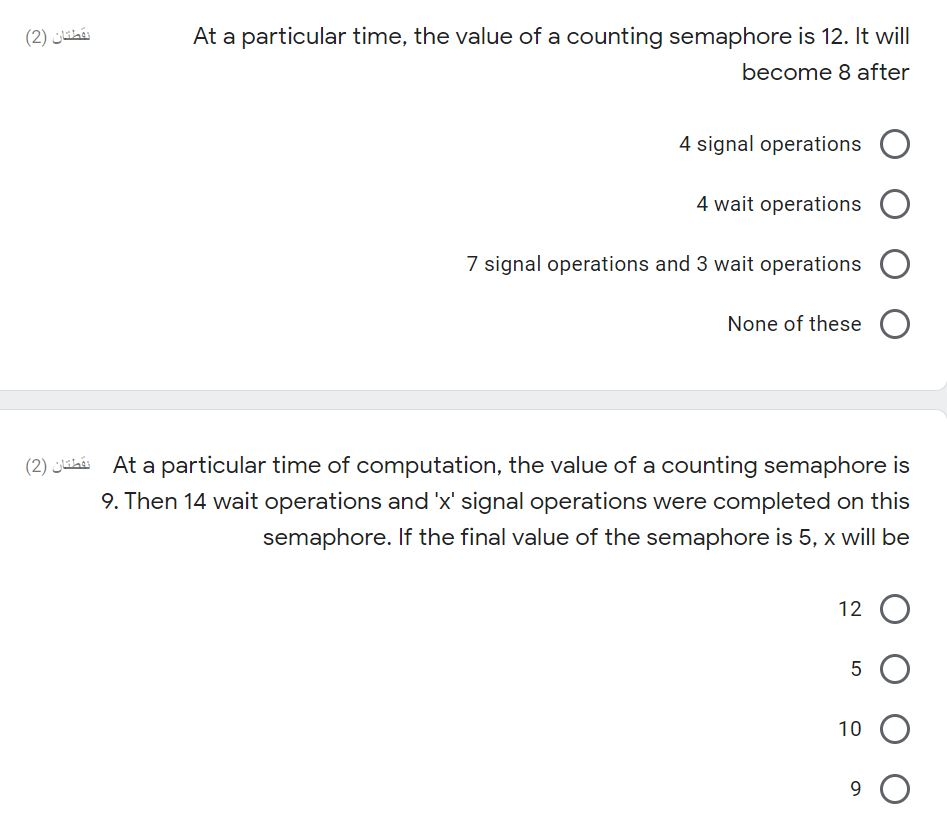 Solved نقطتان (2) At a particular time, the value of a | Chegg.com