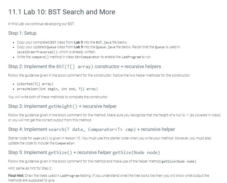 Solved by an EXPERT I need help with this lab | Chegg.com