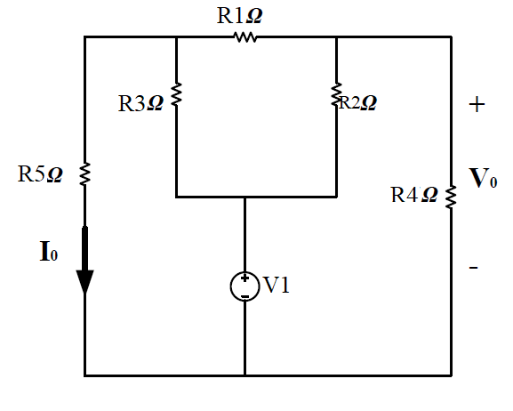Solved In the circuit shown below, for R1= 6, R2=5, R3=3, | Chegg.com
