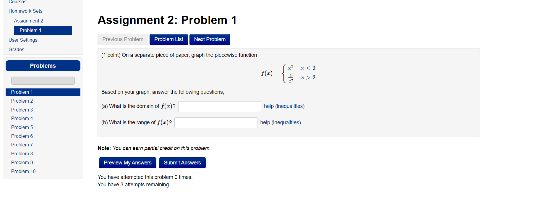 Solved Courses Homework Sets Assignment 2 Assignment 2: | Chegg.com