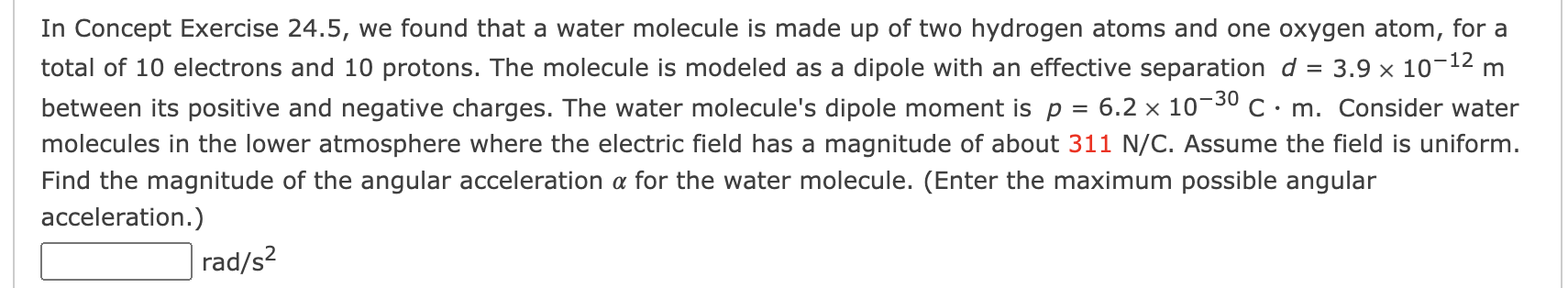 Solved An electron is released from rest in a uniform | Chegg.com