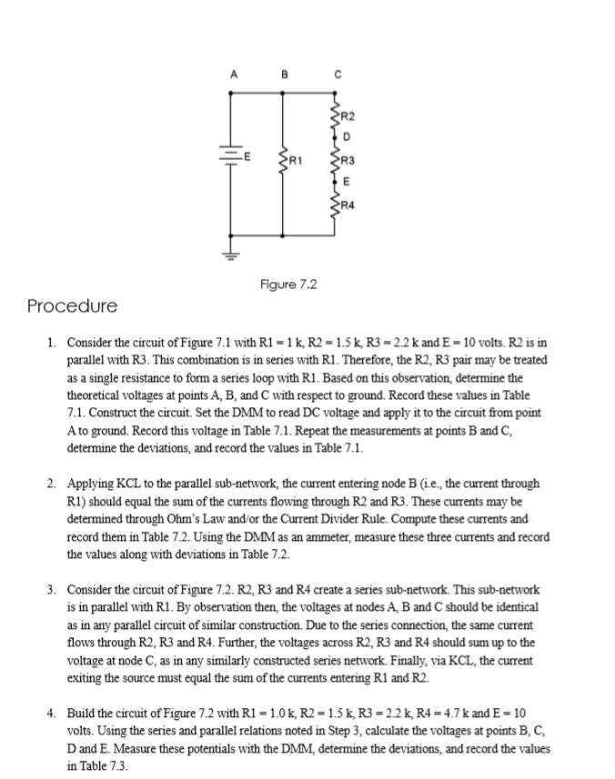 Solved Series-Parallel DC Circuits Objective This exercise | Chegg.com