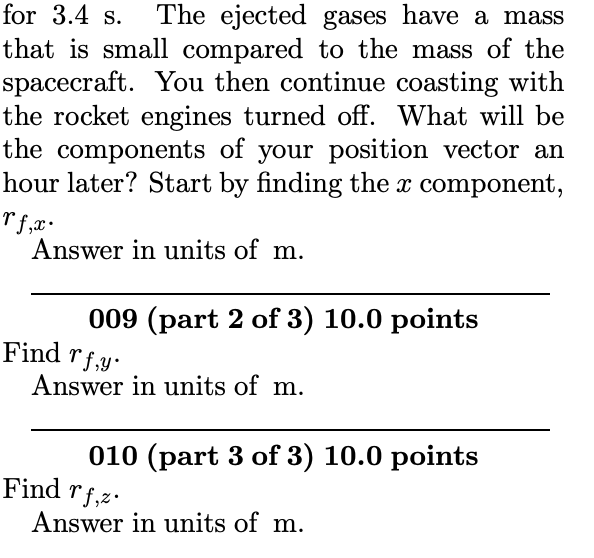 Solved Suppose that you are navigating a spacecraft far from | Chegg.com