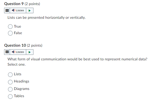 Solved Using visuals in communication helps non-technical | Chegg.com