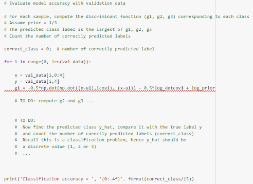 - DISCRIMINANT ANALYSIS In this coding assignment you | Chegg.com