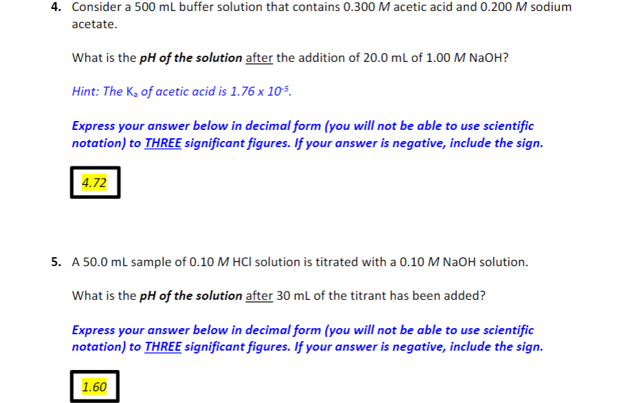 Solved Consider a 500 mL buffer solution that contains 0.300 | Chegg.com