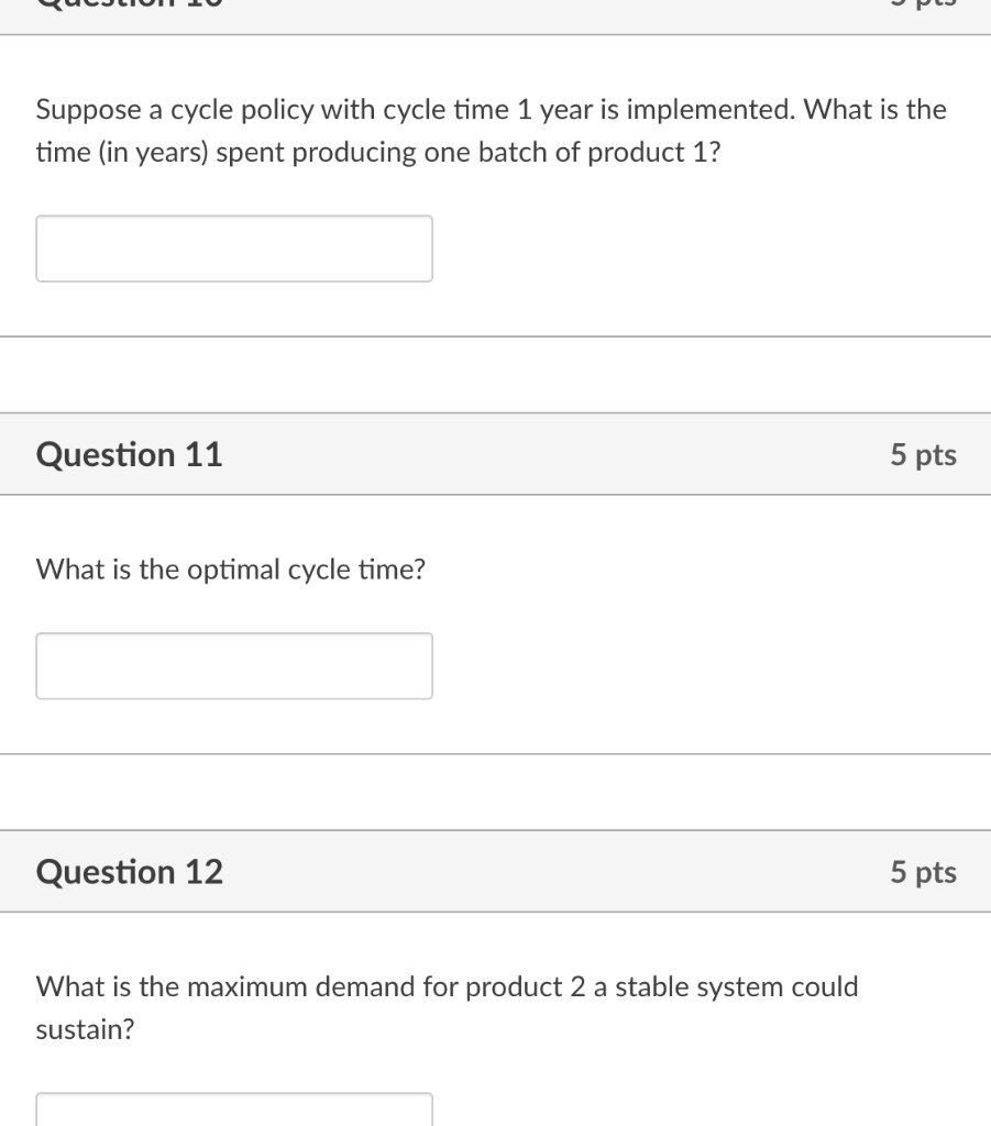 Solved Suppose a manufacturer produces three products with | Chegg.com